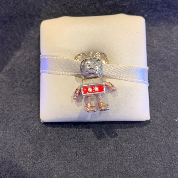 Pandora | Jewelry | Disney Mickey Mouse Robot Pandora Charm | Poshmark